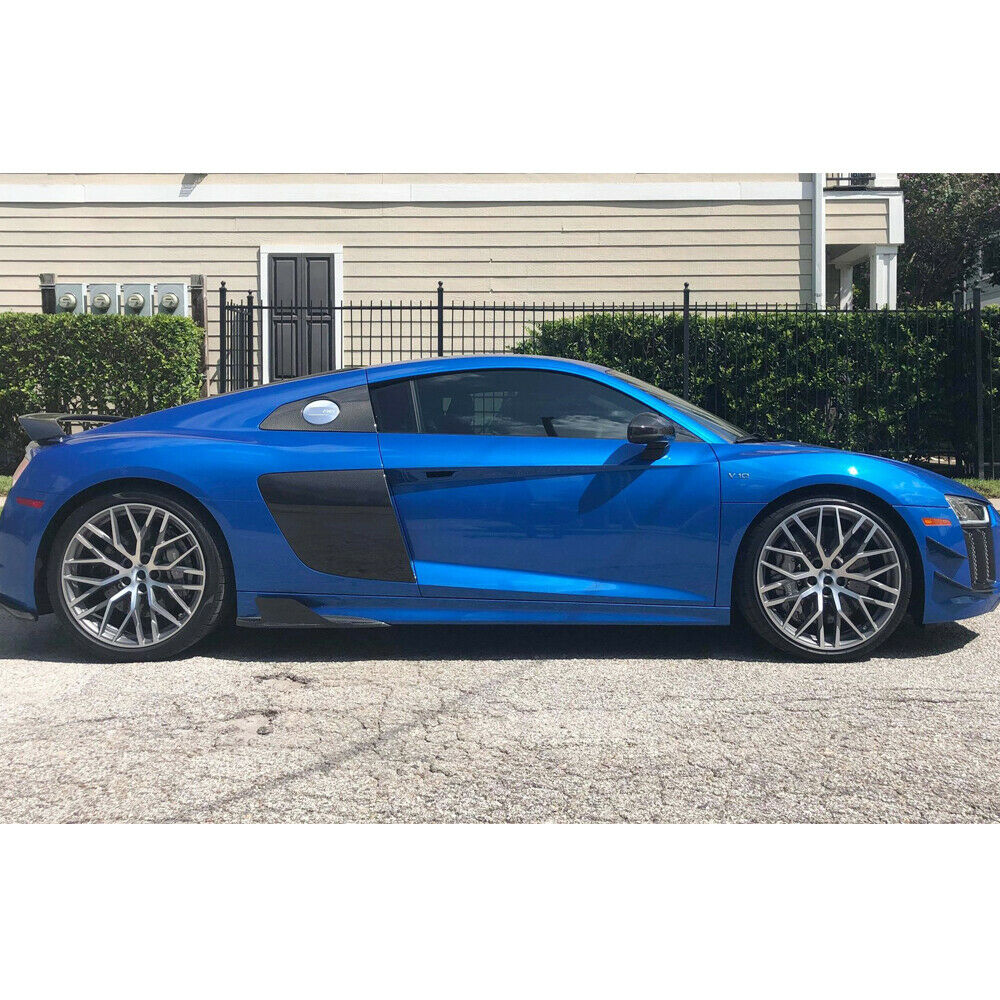 2017-2019 Audi R8 BMR Carbon Door Splitters – Black Market Race